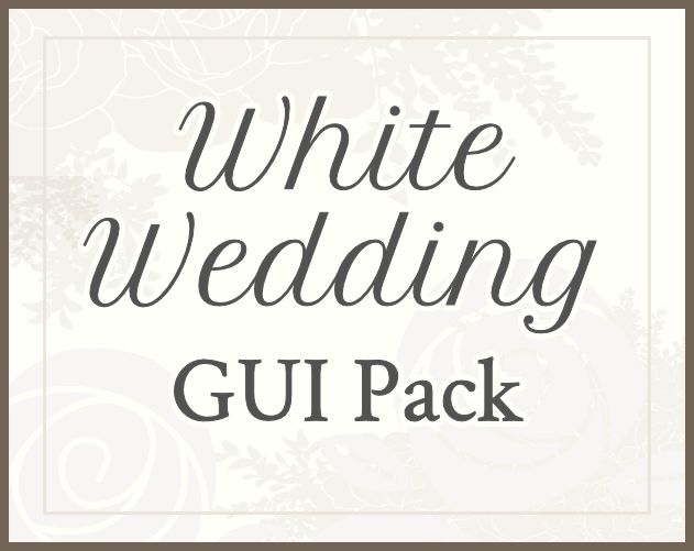 White Wedding GUI Pack by OTOJANG Games