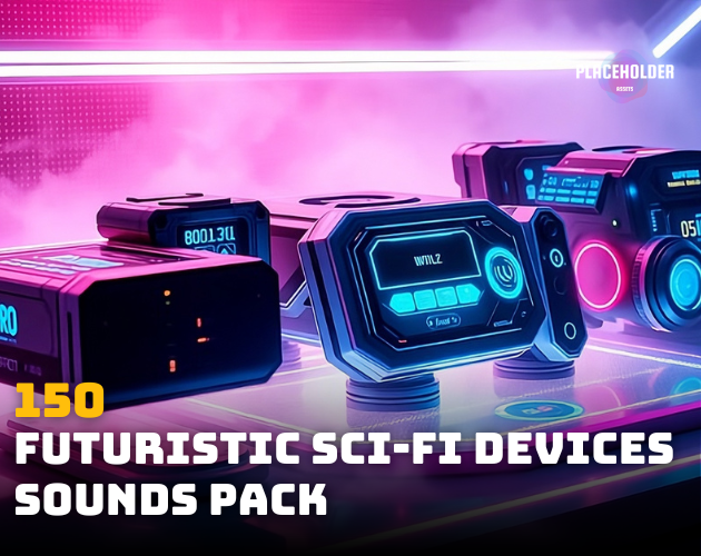 Futuristic Sci-Fi Devices Sound Effects by Place Holder Assets