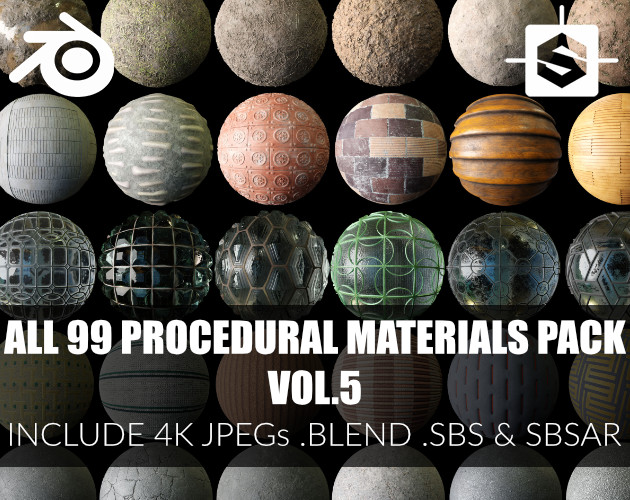 99 Materials Vol.5 Is Out! - itch.io
