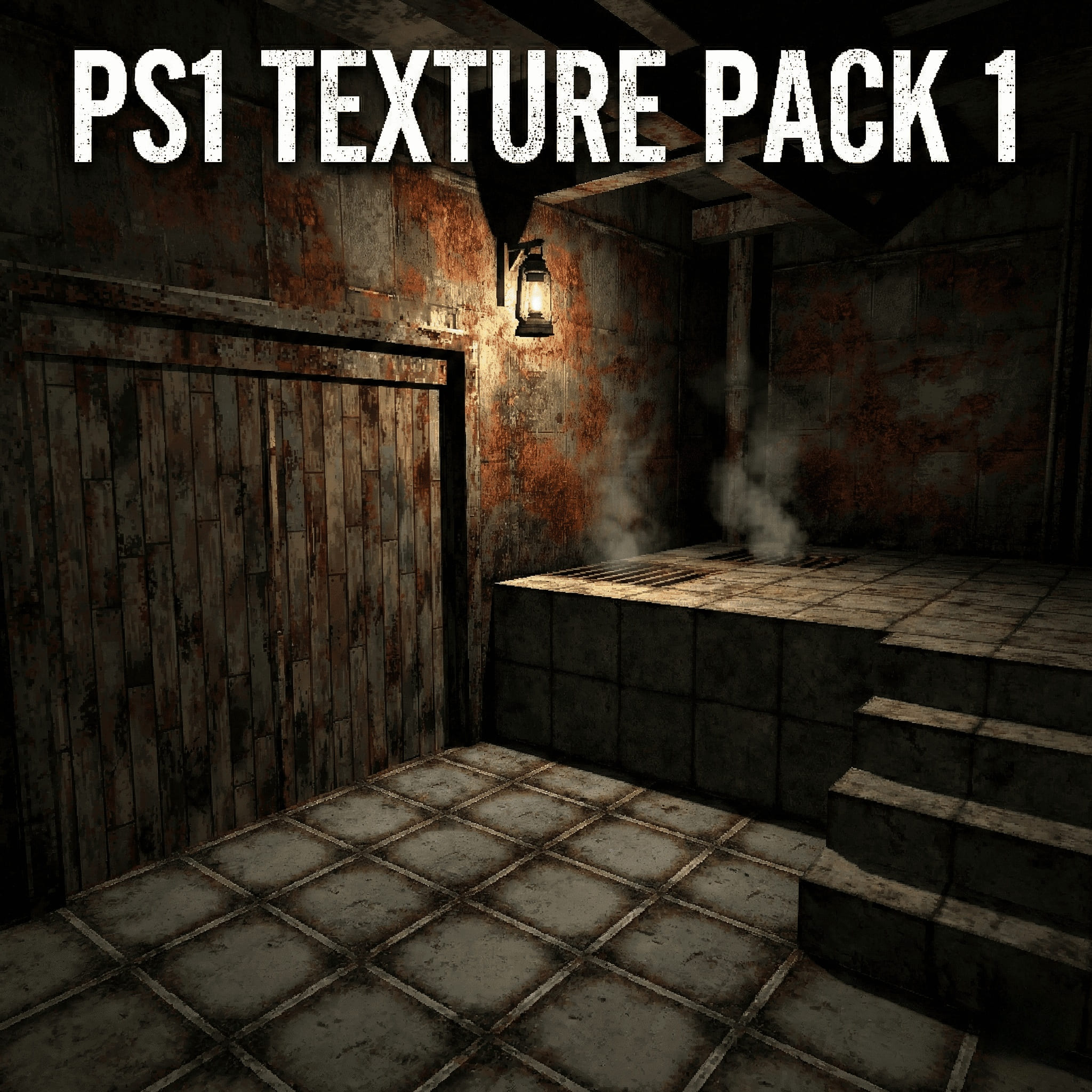 PS1 HORROR TEXTURES by Phxntxsm