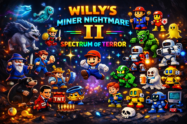 Willy's Miner Nightmare II - Spectrum of Terror by Space-Time Games