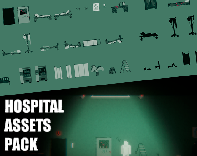 Hospital Assets Pack by zatfix