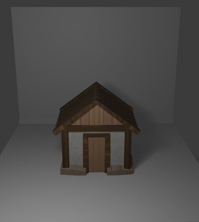 My first project as a totally BEGINNER!!! - Cute & Simple House 3D by ...