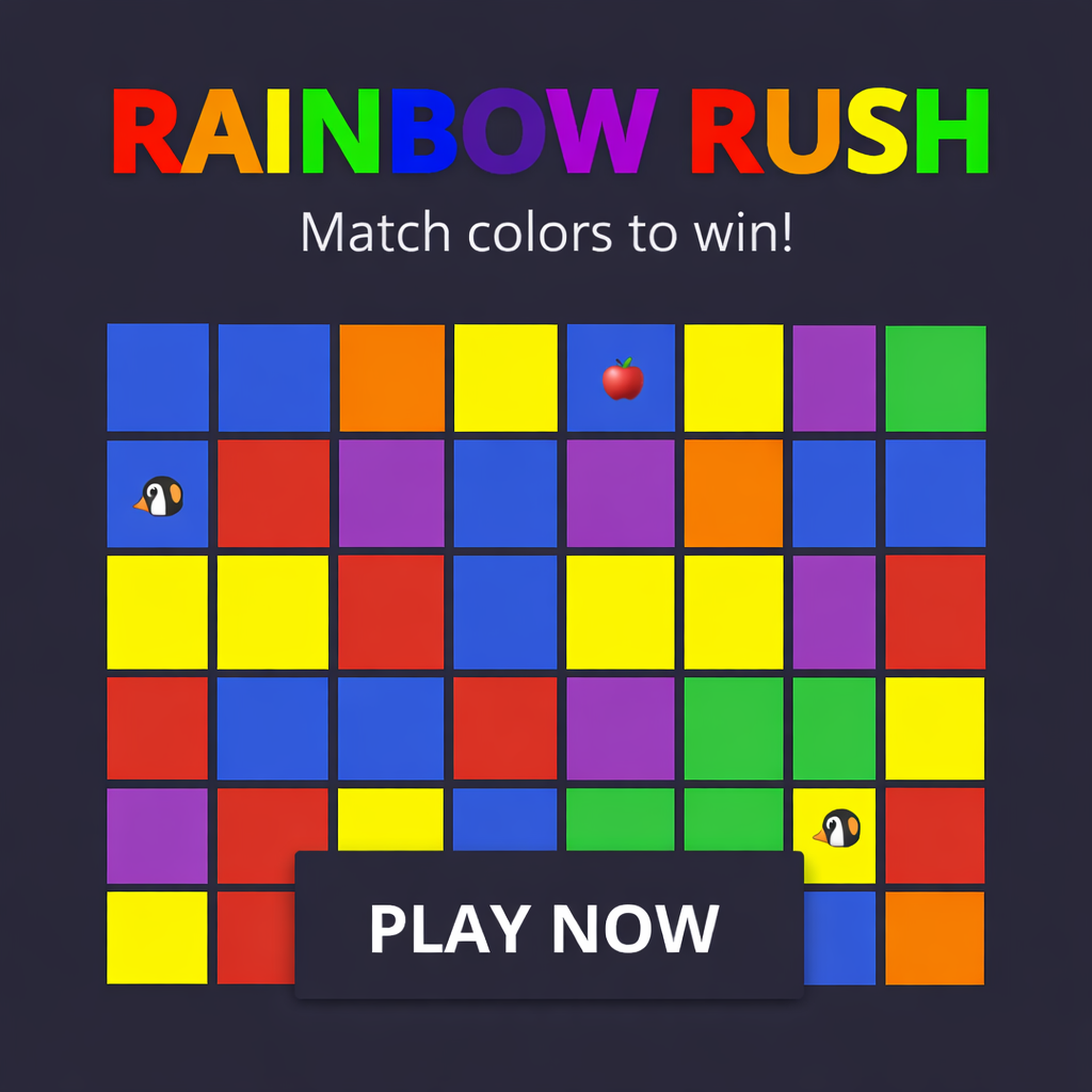 Rainbow Rush by markbeaman44