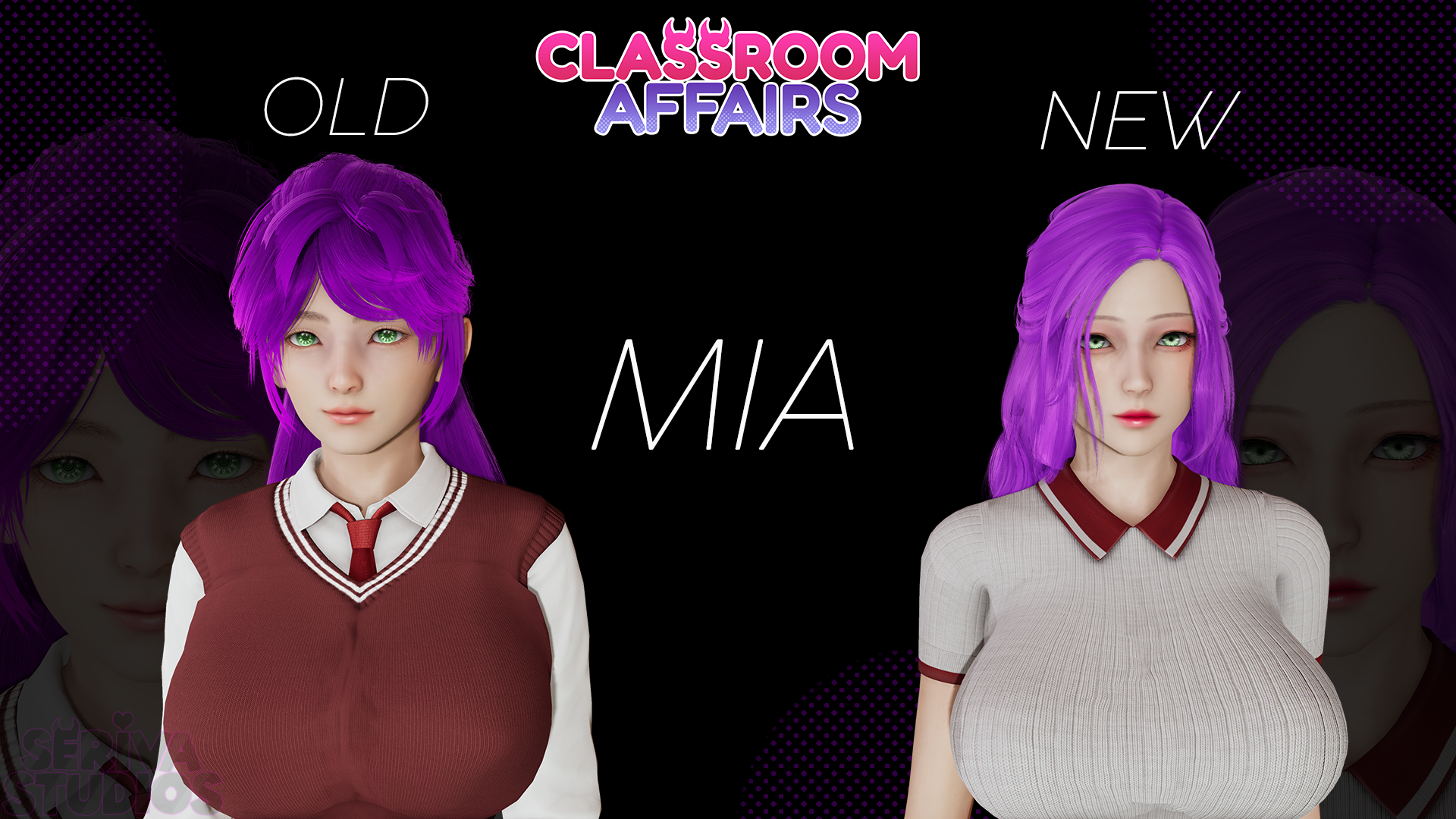 Classroom Affairs v0.3 Character model update! - itch.io