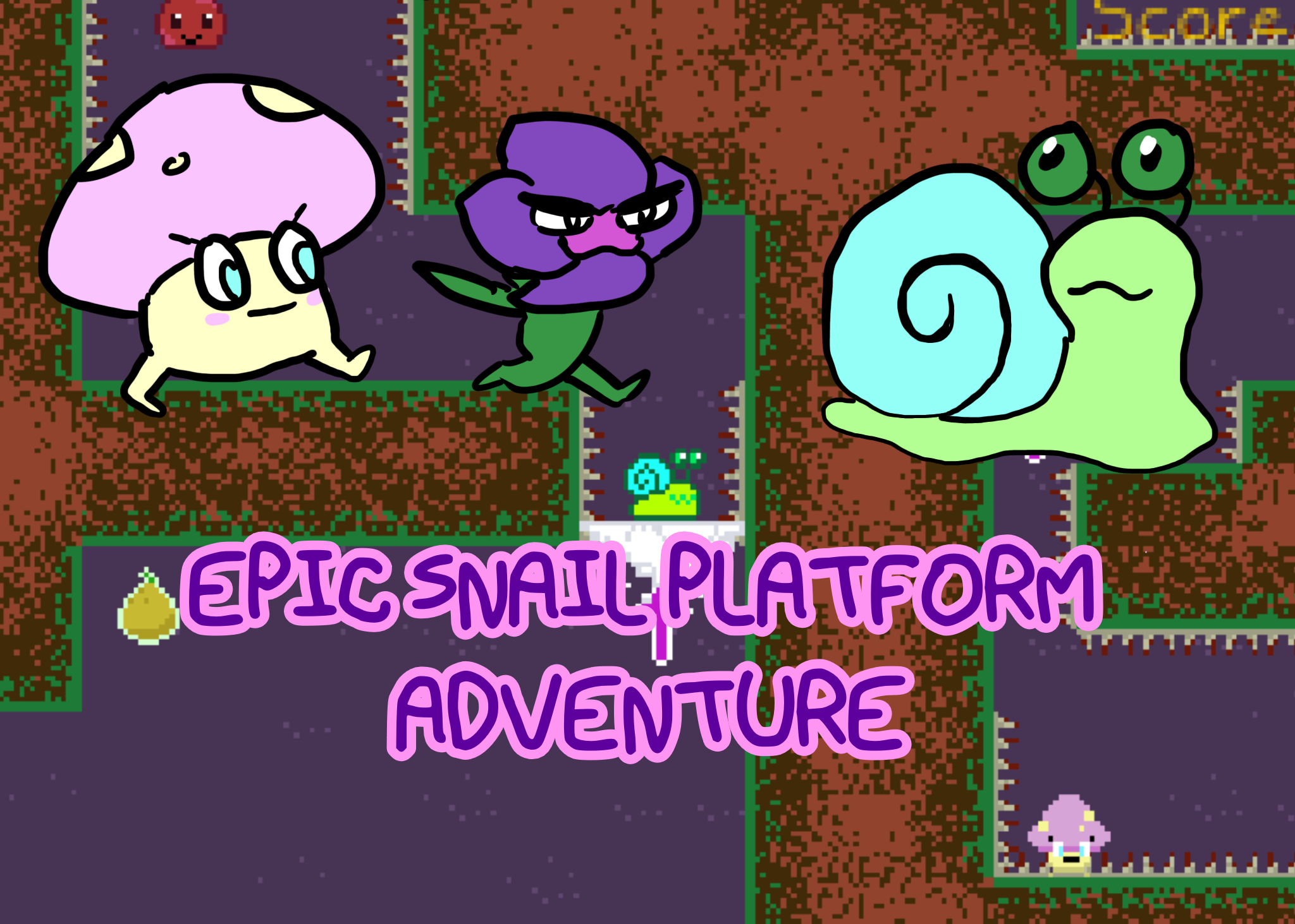 Epic Snail Platform Adventure by Lawrence