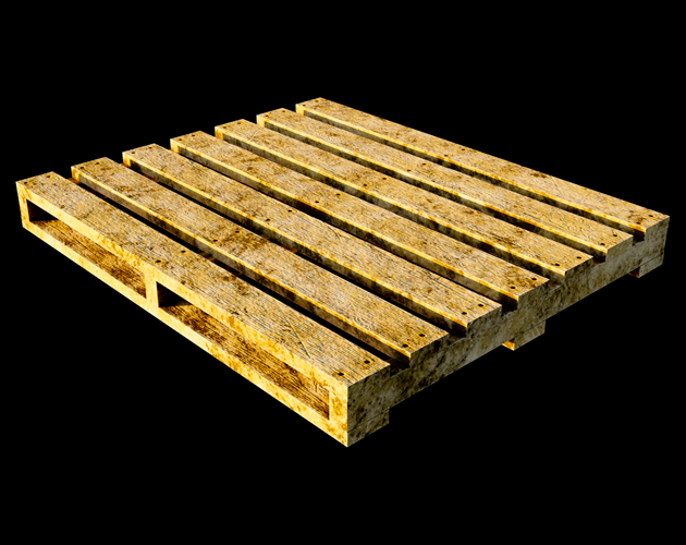 Wooden skid aka pallet by mkaplunow by mkaplunow