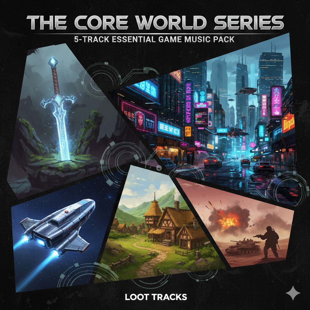 The Core World Series | 5-Track Essential Game Music Pack by Loottracks
