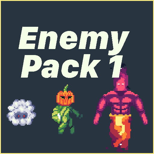 Free Fantasy Enemy Pack 1 -Pixel Art Asset Pack by exclusiveOlive