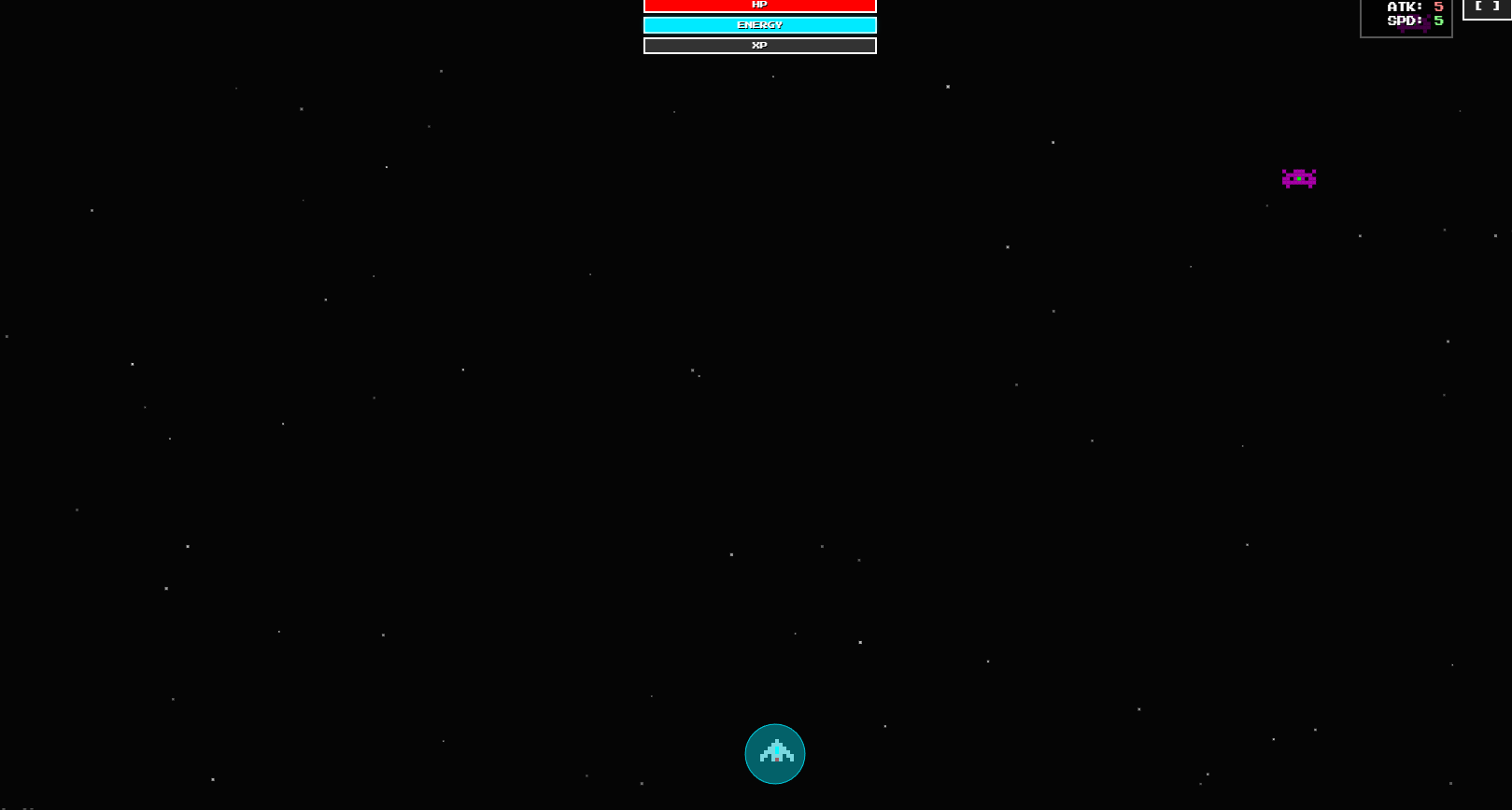 Energy & Shield System - PIXEL SPACE COMMANDER by Fr3 Studio