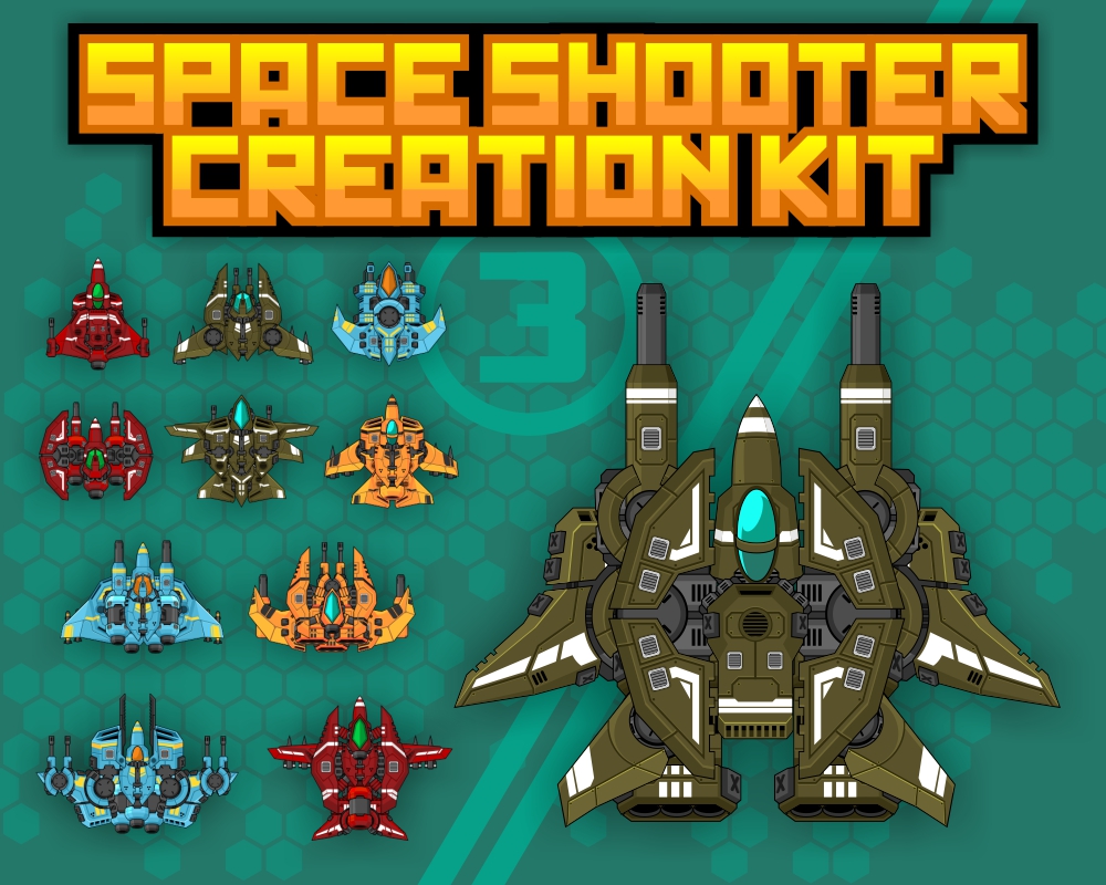 Top Down Space Shooter 2 by pzUH