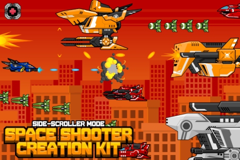 Side Scrolling Space Shooter 1 by pzUH