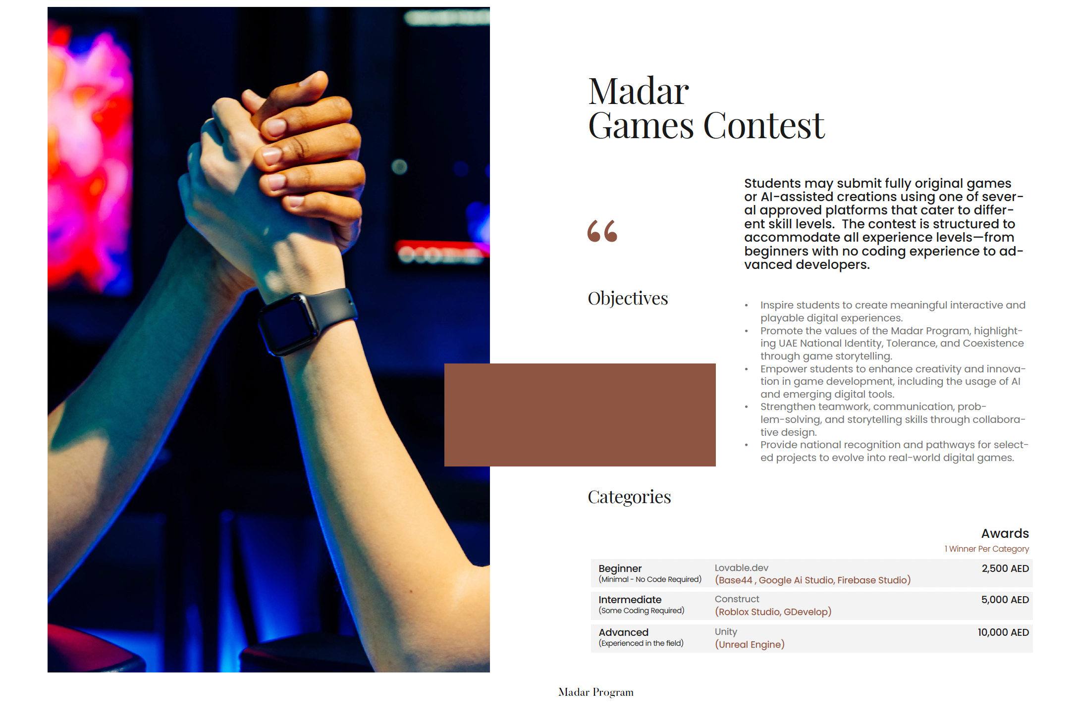Madar Games Contest 2026 - itch.io