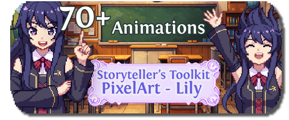 Storyteller's Toolkit: Pixel Art - Lily by Two Orcs