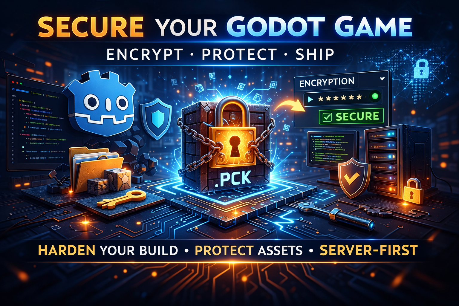 Encrypting and securing a Godot game (what works, what doesn’t) - itch.io