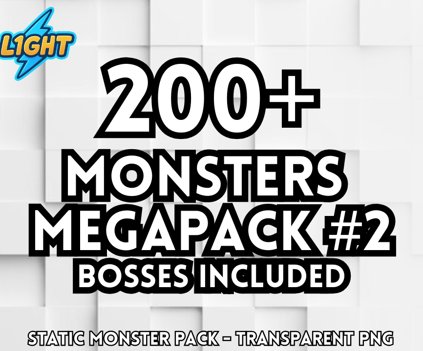 200+ Sideview Battler Monster Sprites (PNG, Transparent Alpha ...