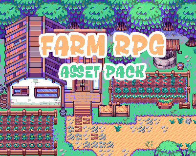 FARM RPG ASSET PACK - 16x16 tileset by Sgam