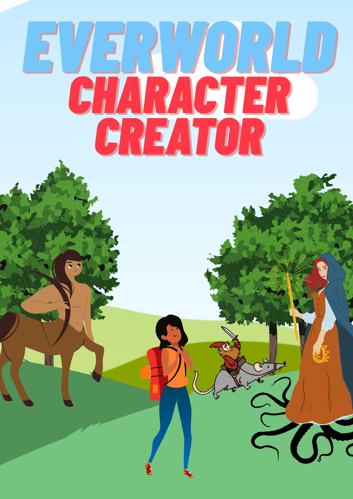 Everworld Character Creator by Rogue Octopus Gaming Lab