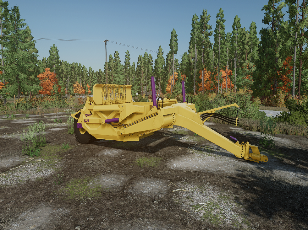 FS22 KTEC 1228 Scraper by DyceModding
