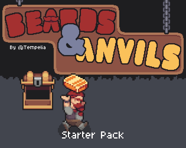 BEARDS & ANVILS - Top down - Starter Pack by Tempelia