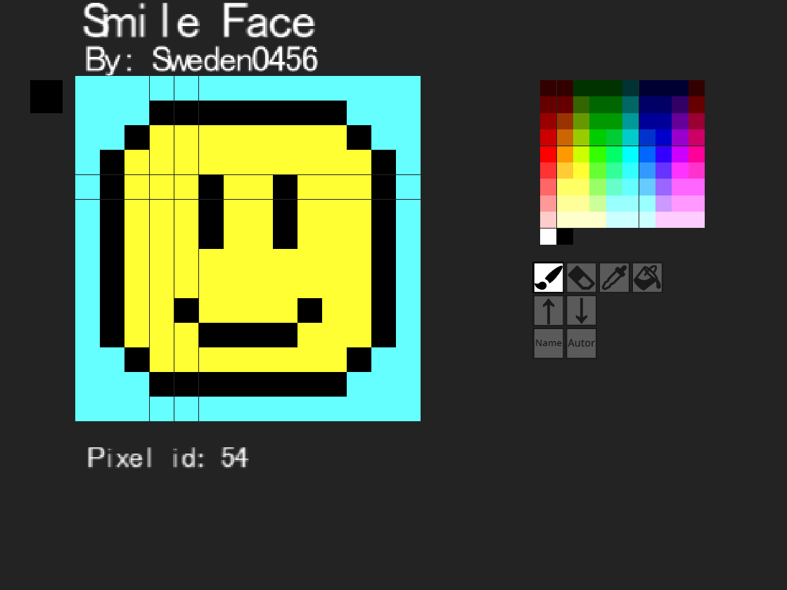 Basic Pixel Art Editor - Basic Pixel Art Editor by Sweden0456