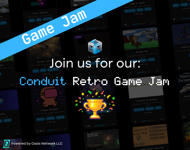 📺 Conduit Retro Jam ($600 Prize Pool) - itch.io