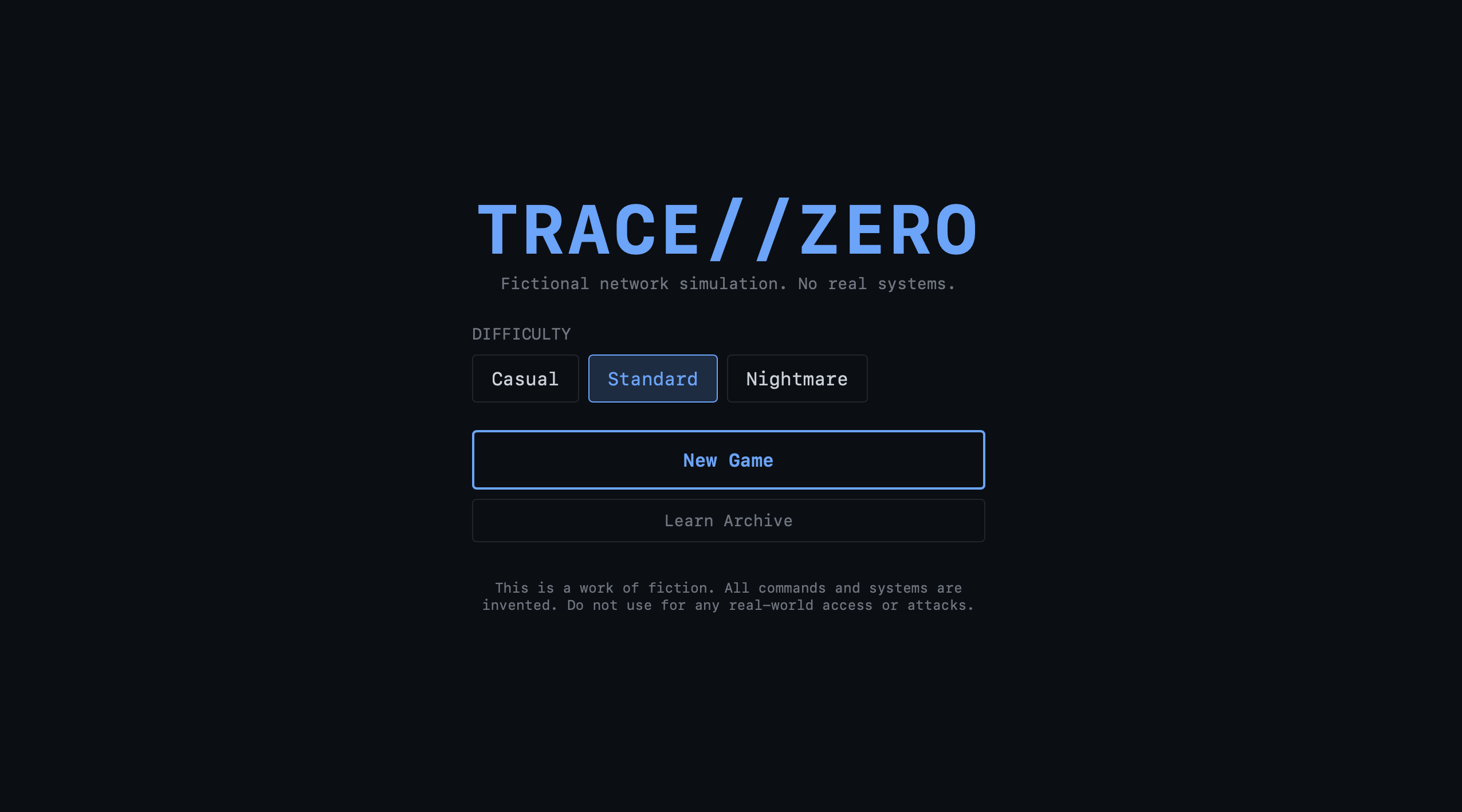 Trace/Zero by inkFusionLabs