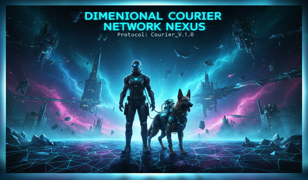Dimensional Courier: Network Nexus by Irain Navas