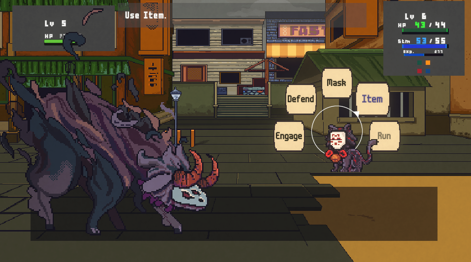 .05v Mechanical update! - Prototype Spirit Mask RPG by Jeremy Lefebvre