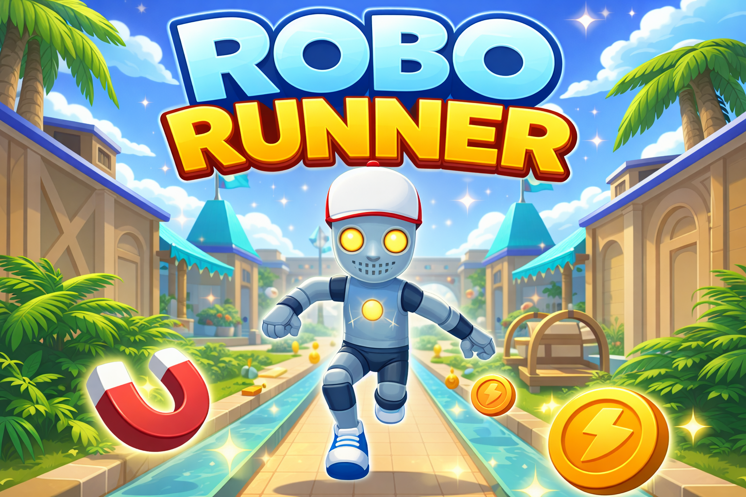 🚀 First Update – Gameplay Improvements & Effects - ROBO RUNNER by BmGZX