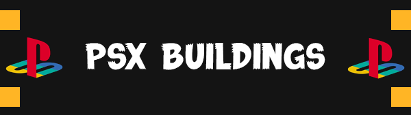 PSX PS1 Background Buildings Low Poly - Asset Pack! by Stay Retro