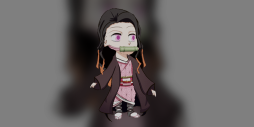 Nezuko Kamado Kimetsu no Yaiba 2D Sprite Animation by CasadoGames