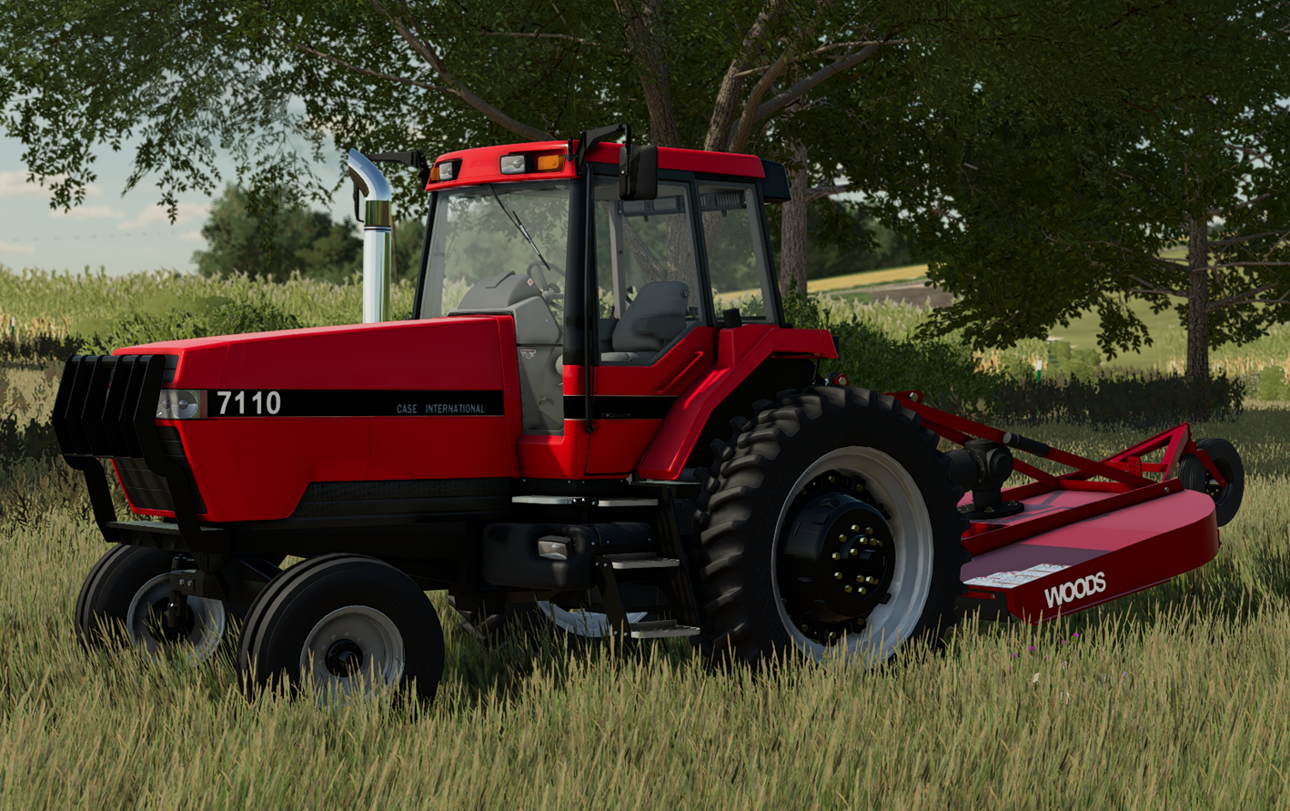 FS22 Woods bush hog by GMF Mods & Edits
