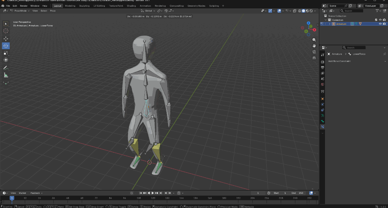 Week 2: Self Study - Character, Rigging, Animation - UTAS KIT207 ...