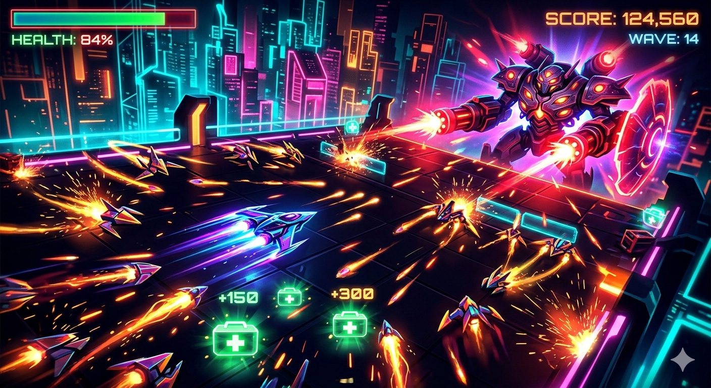 Neon Survival by gasfree1