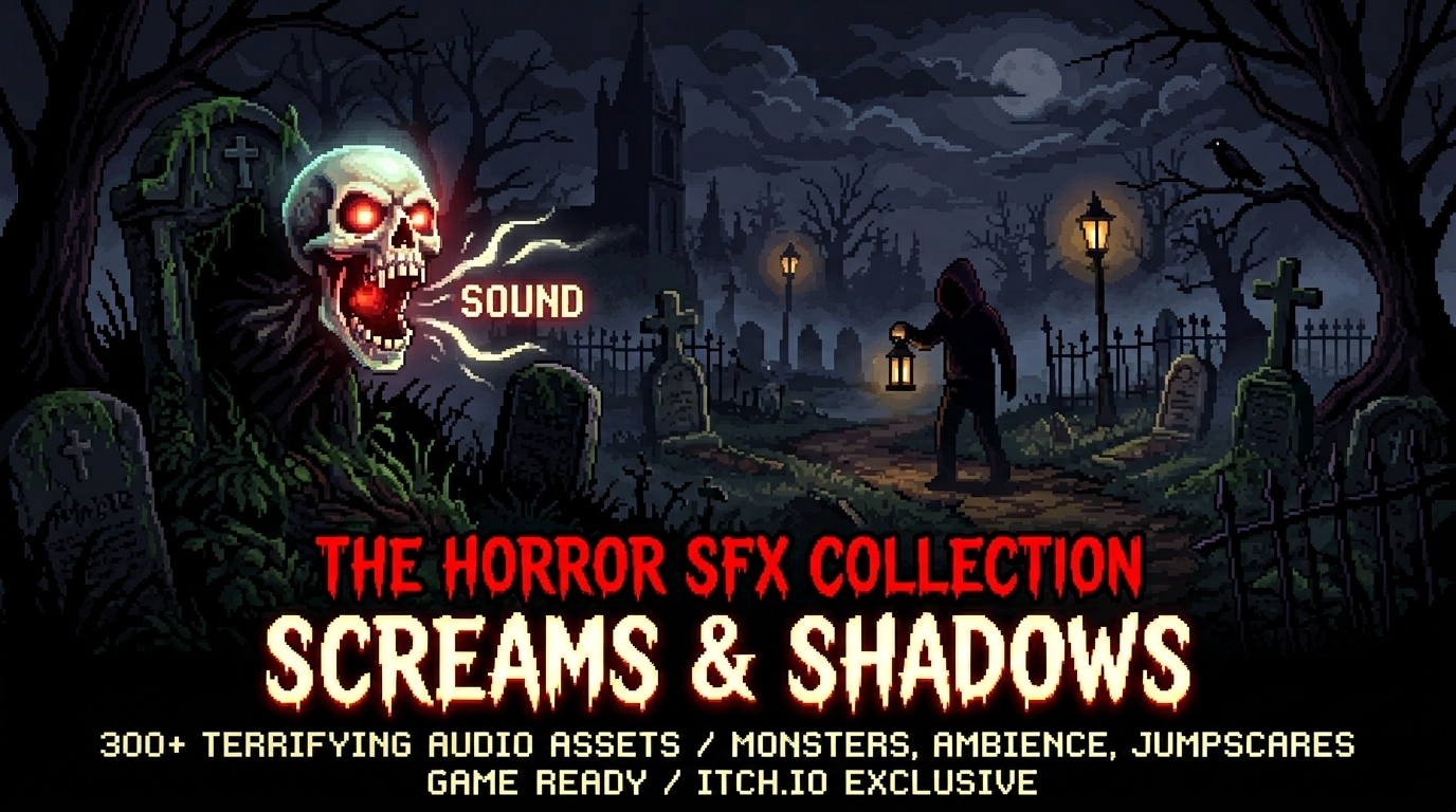 📢 LAUNCH: 300+ Professional Horror SFX are Here! - Screams & Shadows ...