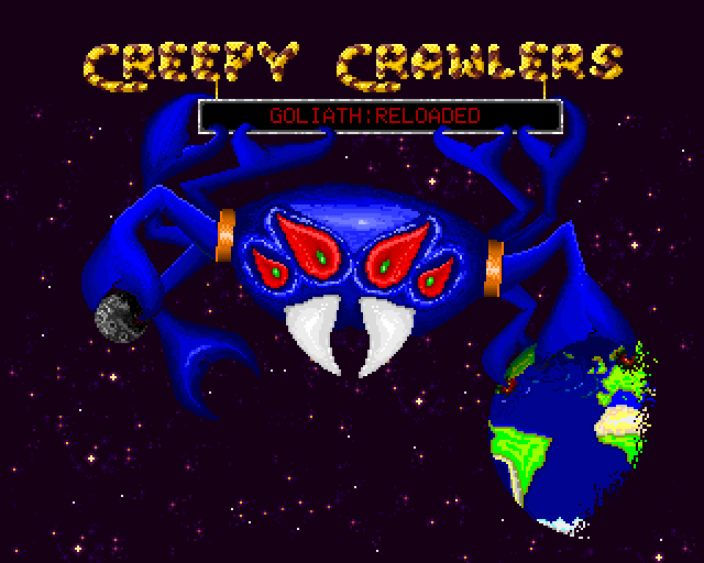 NEW Amiga game: Creepy Crawlers - Creepy Crawlers Goliath:Reloaded by ...