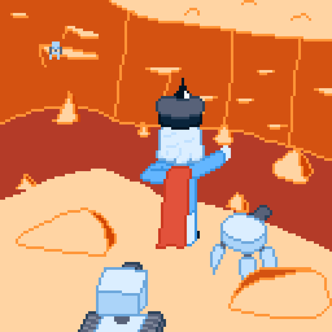Duke in mars by Niko