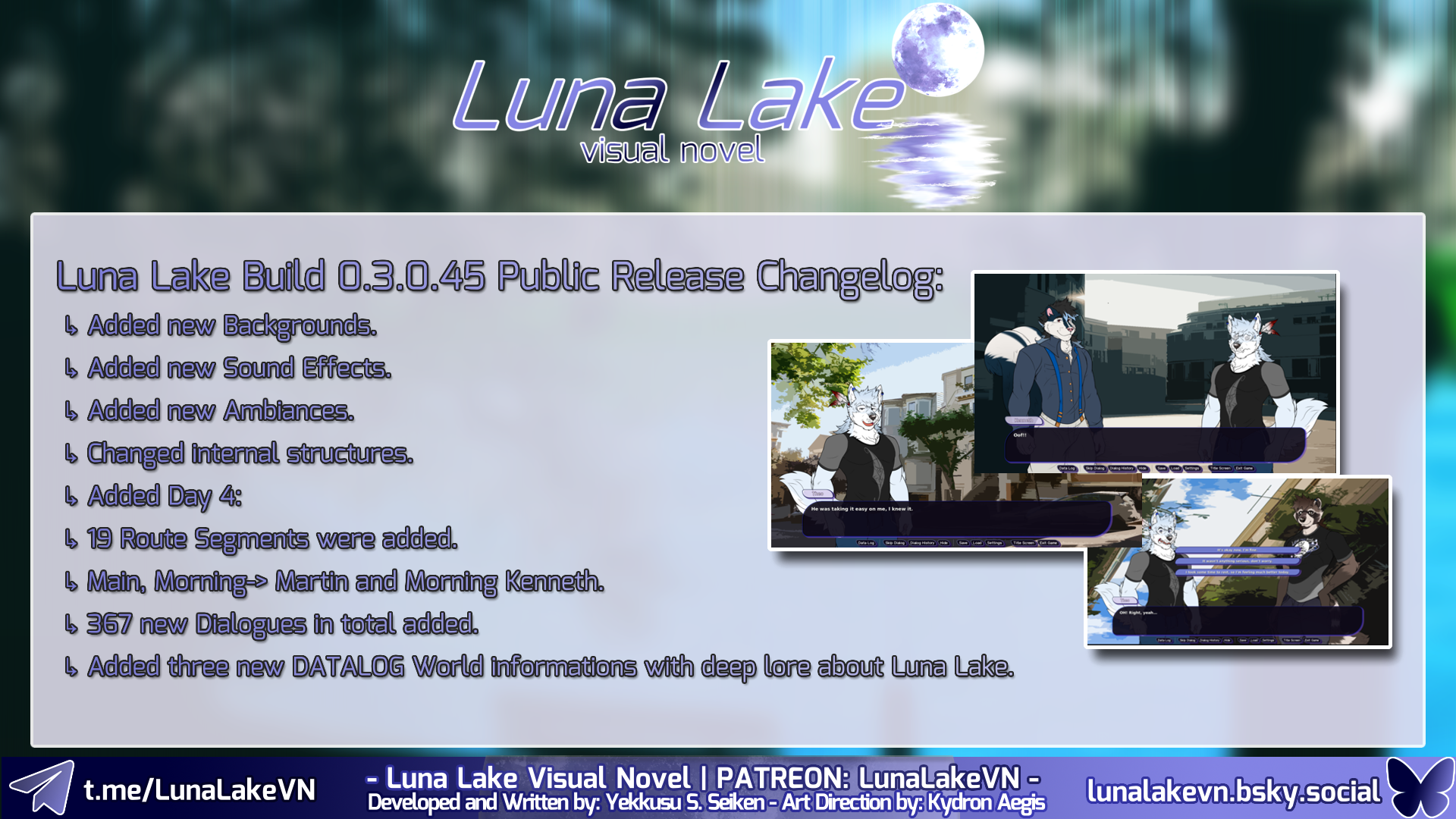 Luna Lake Build 0.3 Is now available for you all! - Luna Lake Visual ...
