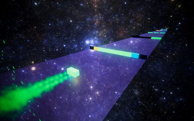 Blocky Space by a-e-i-o