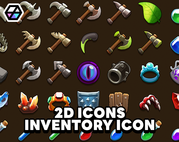 2D Icons - Inventory Icon by LAYERLAB