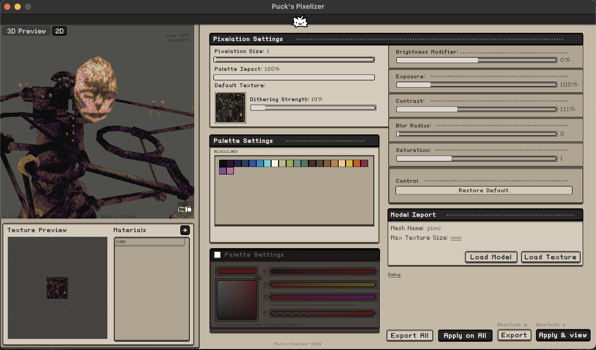 Pixelizer MAC OS Build Support! - Puck's Pixelizer + FREE DEMO by Puck