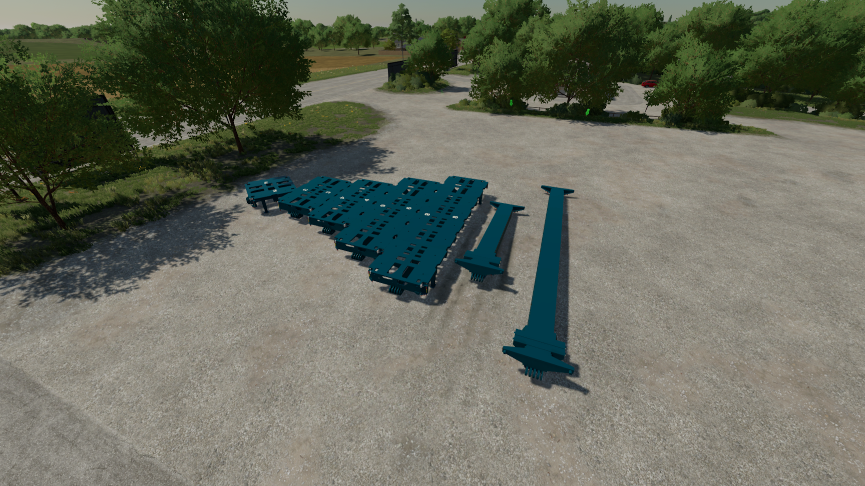 FS22 Goldhofer Spacers v1.0.0.1 by Critical Lift and Transport Sim Team