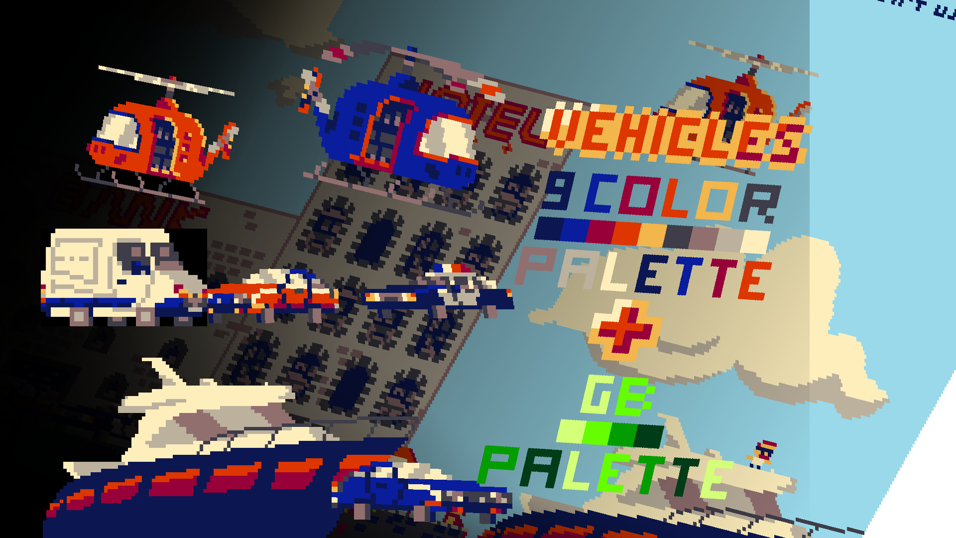 Pixel-Art Vehicles by Romeuski