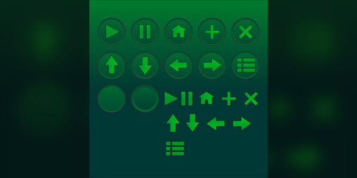 Buttons (HUD assets) by Markiro