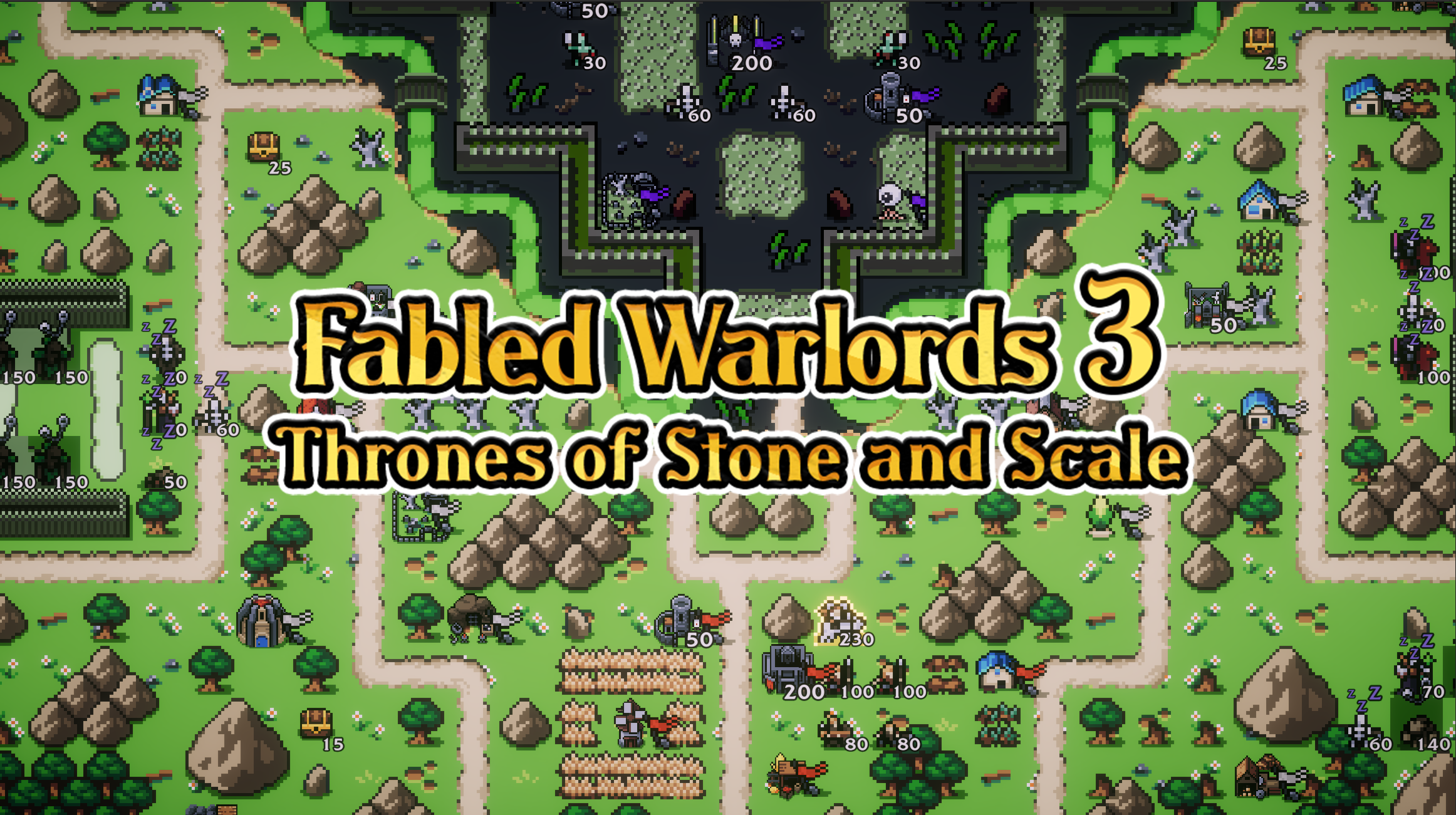 New Lizardmen Campaign - Fabled Warlords 3: Thrones of Stone and Scale ...
