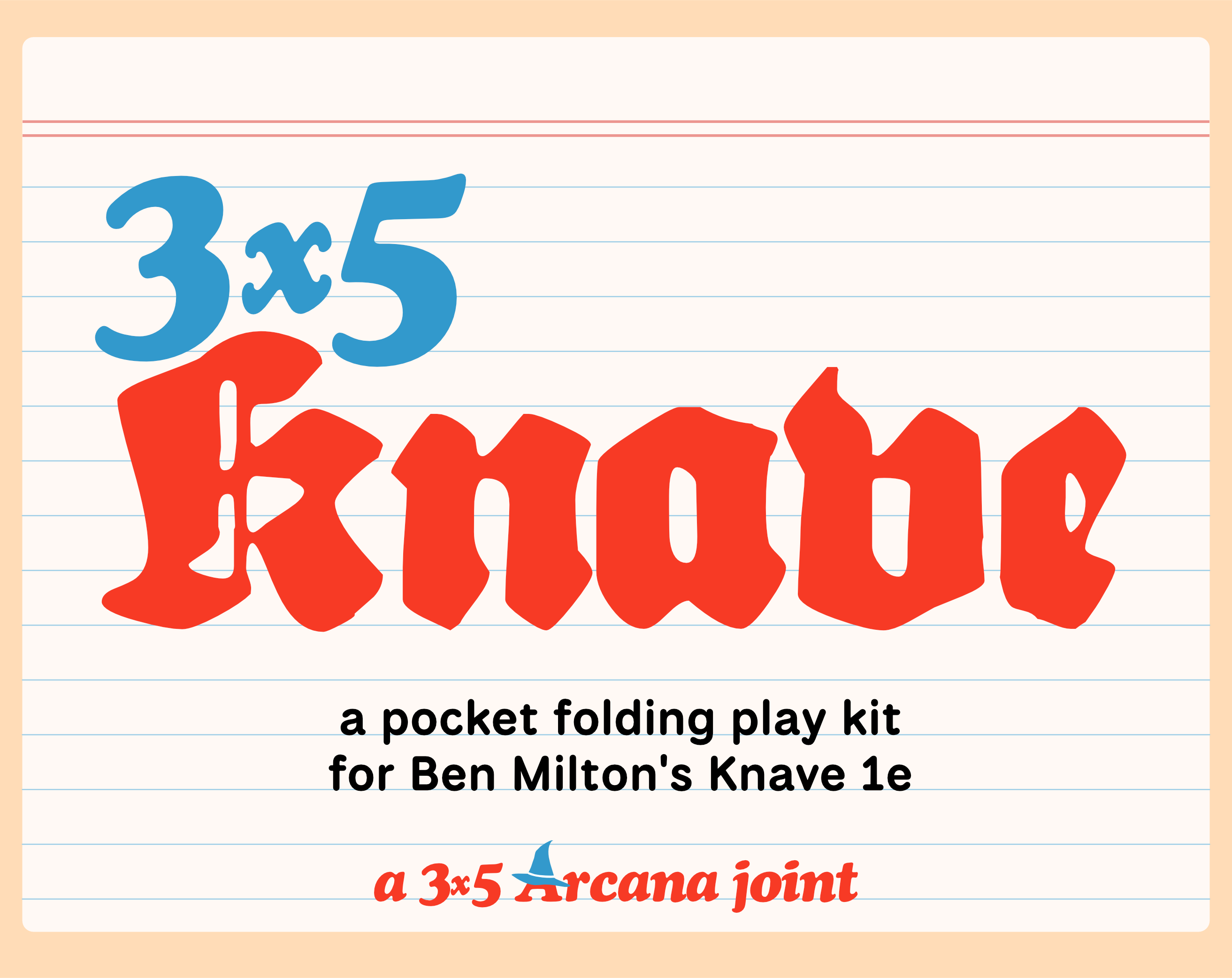 3x5 Knave by 3x5arcana