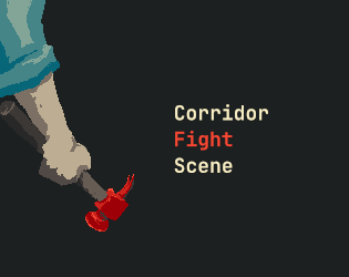 Corridor Fight Scene by Brain in a Bowl