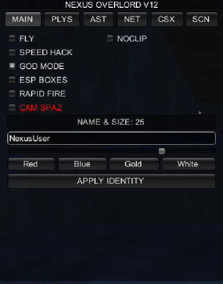 Nexus GUI | Gtag Fangame/Copy Modding by Real Oreo