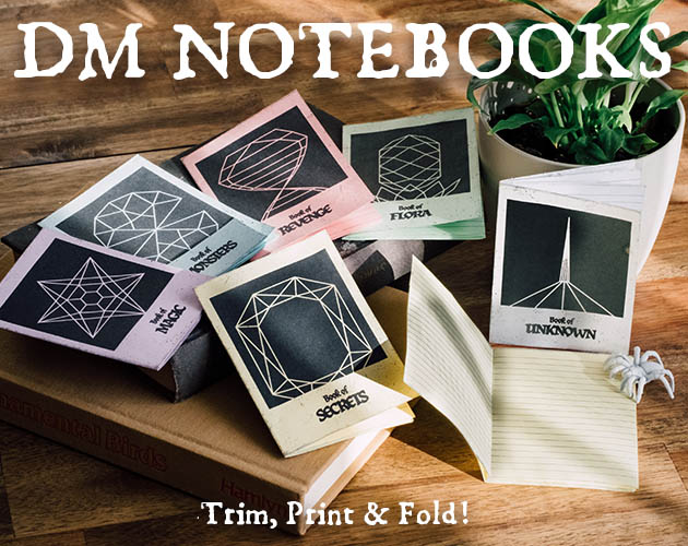 Mini DM Notebooks by Stiles & Stubbs